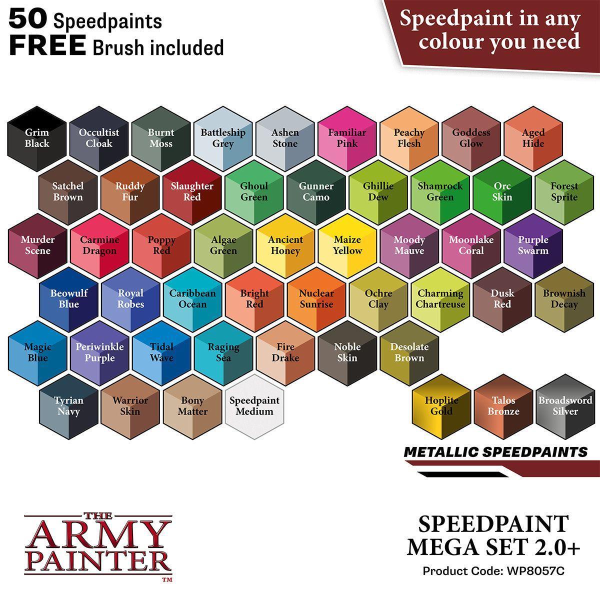 The Army Painter Speedpaint Mega Paint Set 2.0 – Gap Games