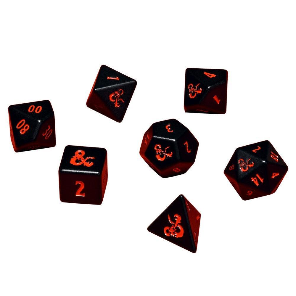 Ultra Pro: Heavy Metal 7 RPG Dice Set for Dungeons & Dragons – Gap Games