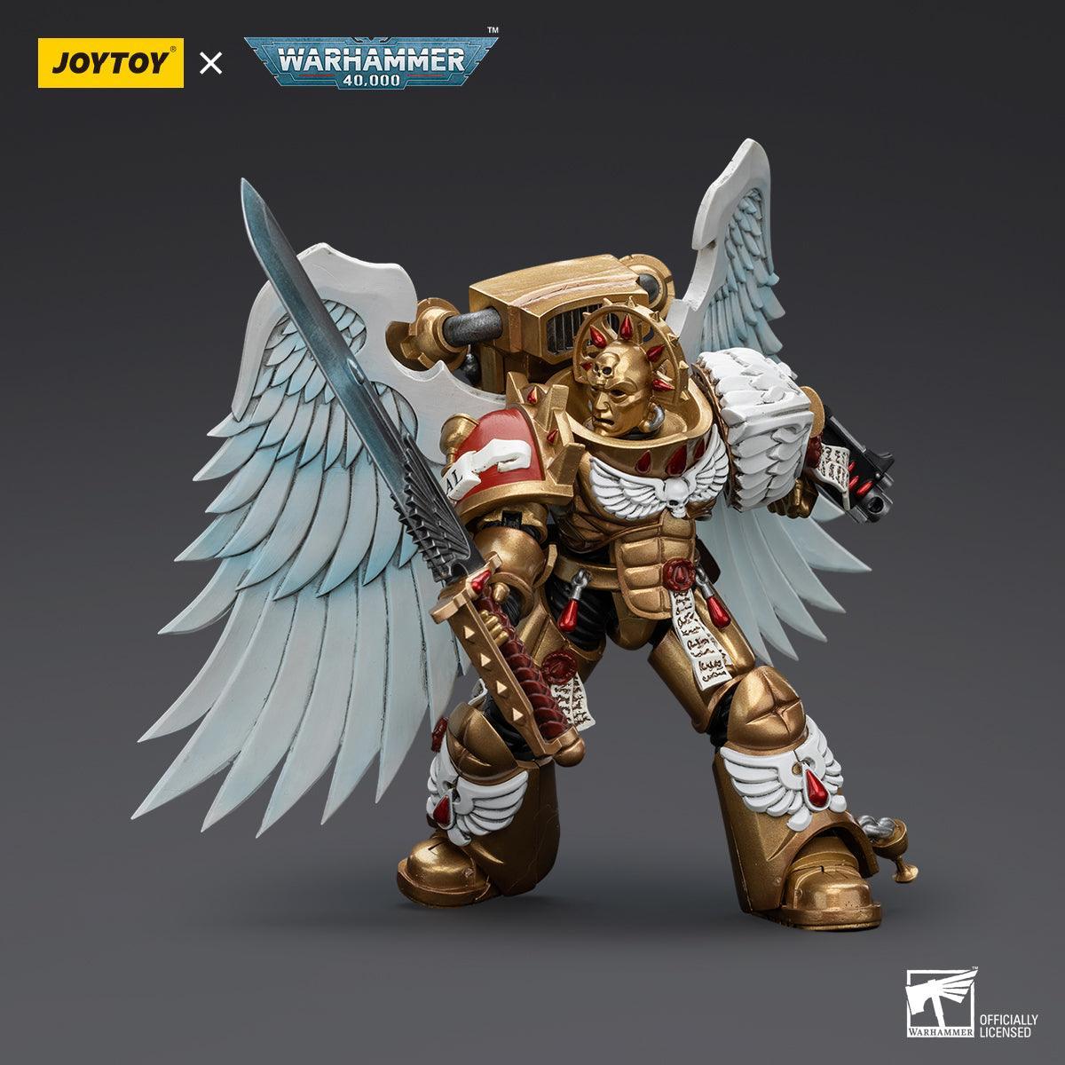 Warhammer Collectibles: 1/18 Scale Blood Angels Sanguinary Guard with ...