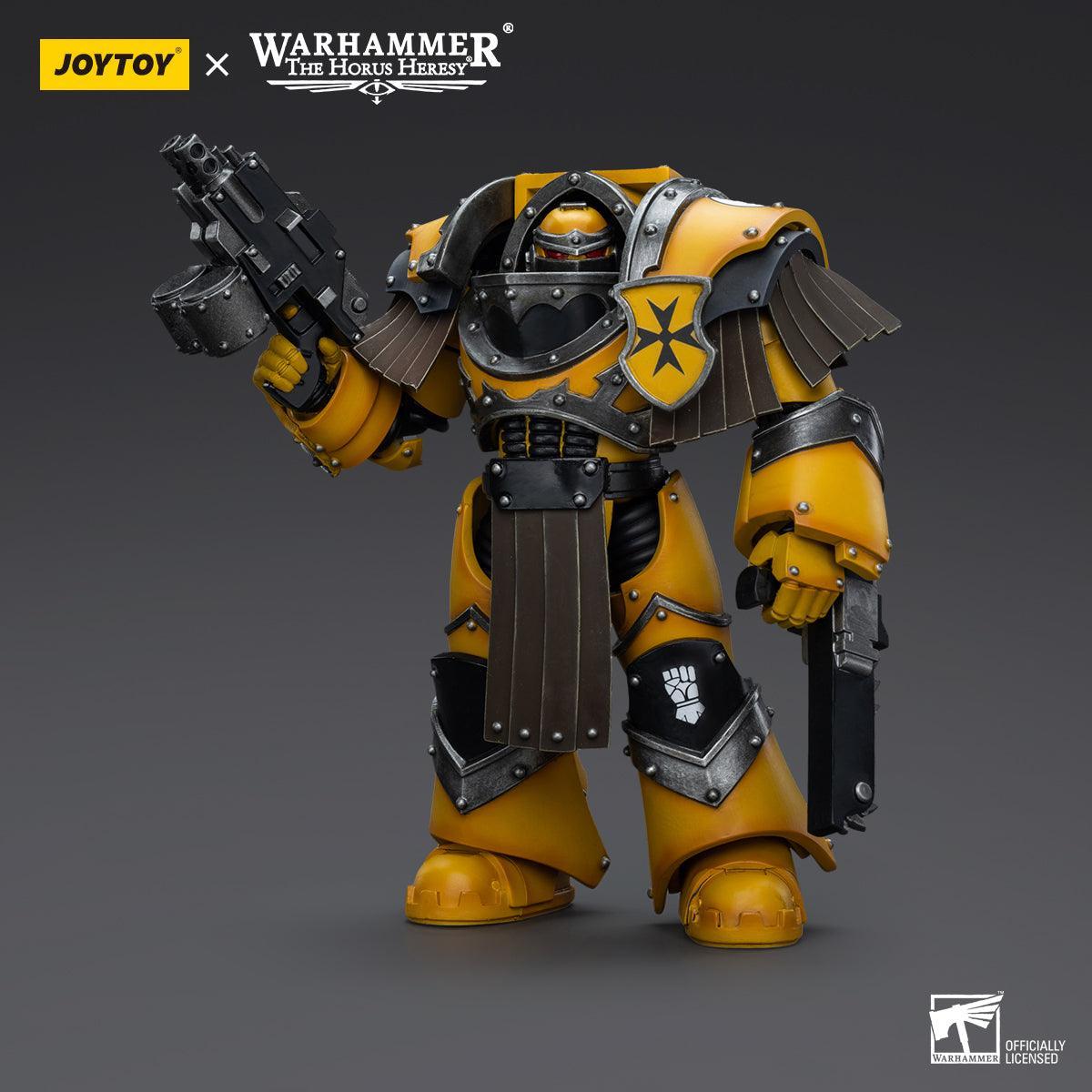 Warhammer Collectibles: 1/18 Scale Imperial Fists Legion Cataphractii ...