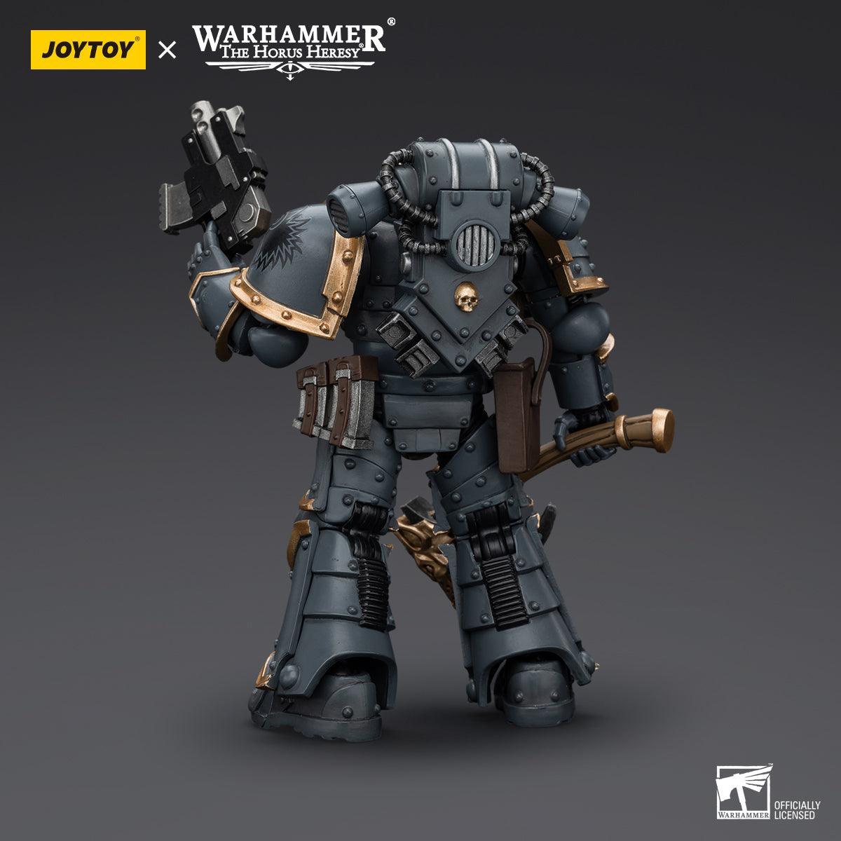 Warhammer Collectibles: 1/18 Scale Space Wolves Grey Slayer Pack Grey ...