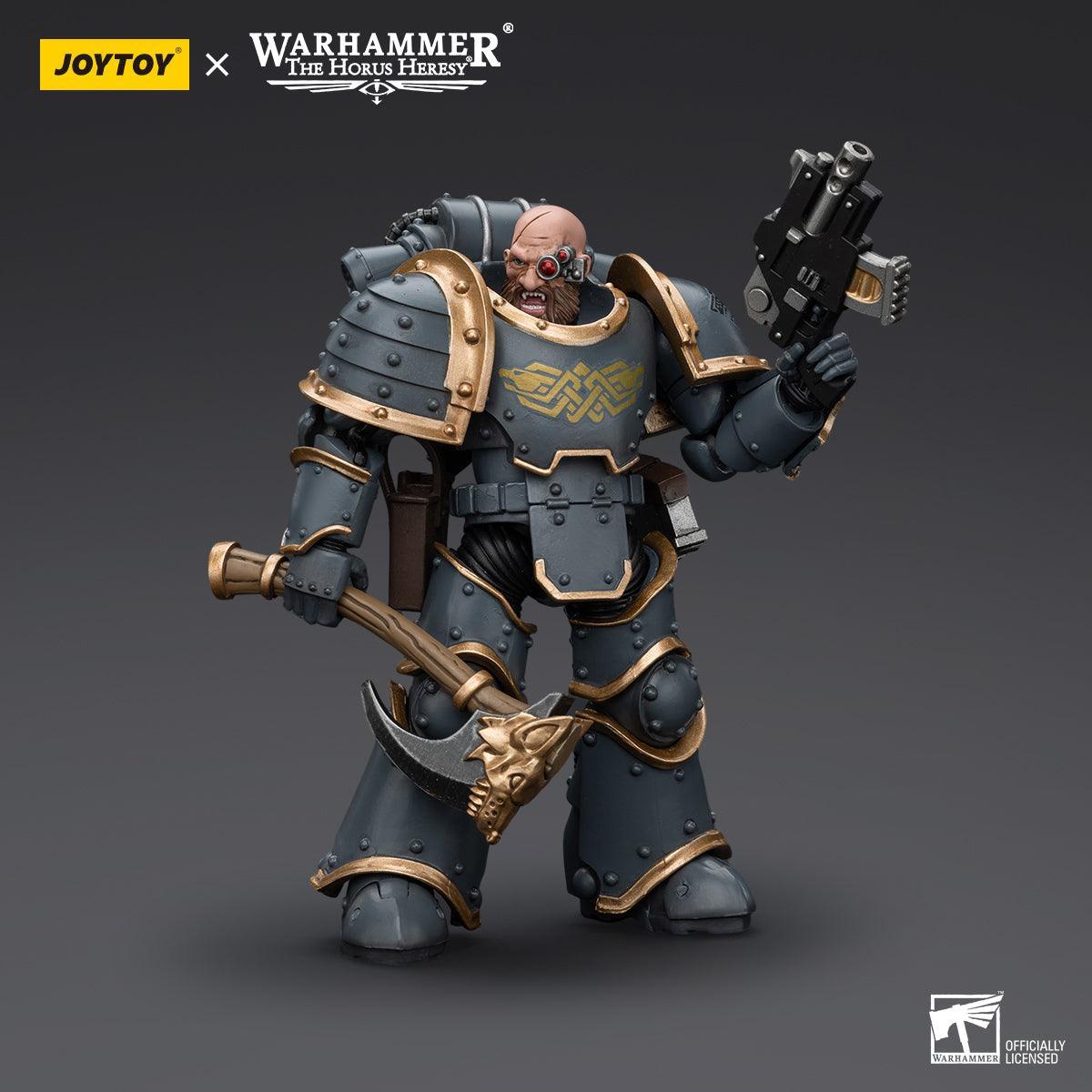 Warhammer Collectibles: 1/18 Scale Space Wolves Grey Slayer Pack Grey ...