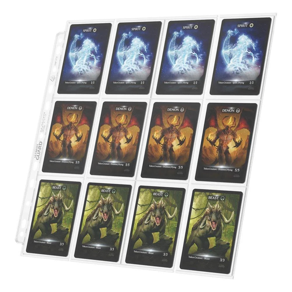 Ultimate Guard: Binder Pages – 24-Pocket QuadRow Side-Loading ...